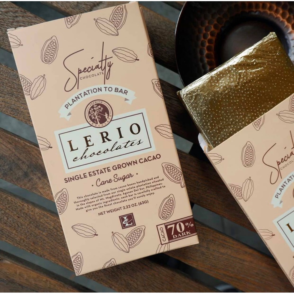 Lerio Chocolate: Packaging and Merchandise Design • Studio Hibang ...